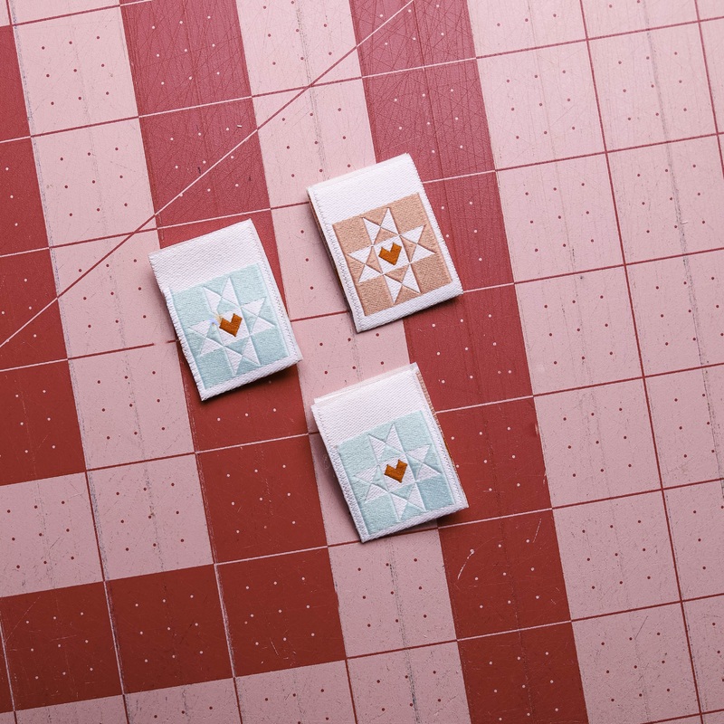 Reversible Star Premium Designer Labels by Kati Cupcake - Quilting ...