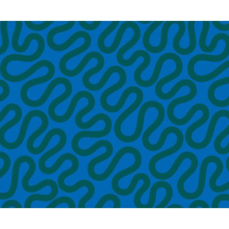Emily Van Hoff Groove Cool Blue Half Yard - Quilting Fabrics, Sewing ...