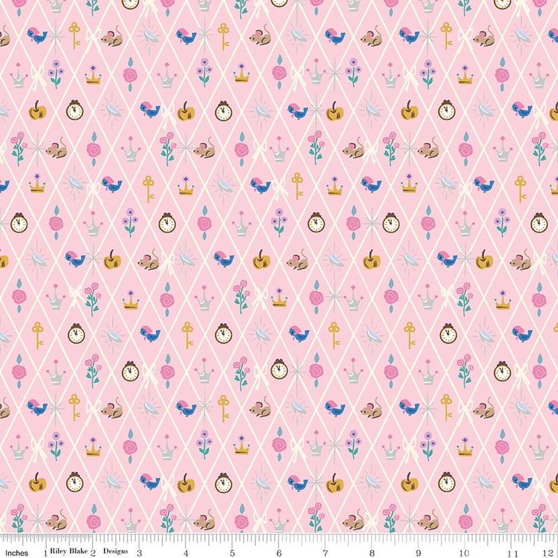 PREORDER: Wishes Diamond Petal Pink Sparkle by Jill Howarth for Riley ...
