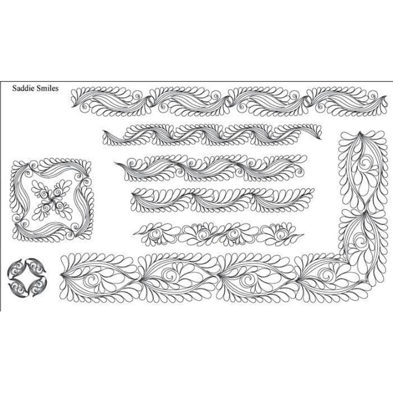 Sadie Smiles Design Pack - Quilting Fabrics, Sewing Tools, Embroidery ...