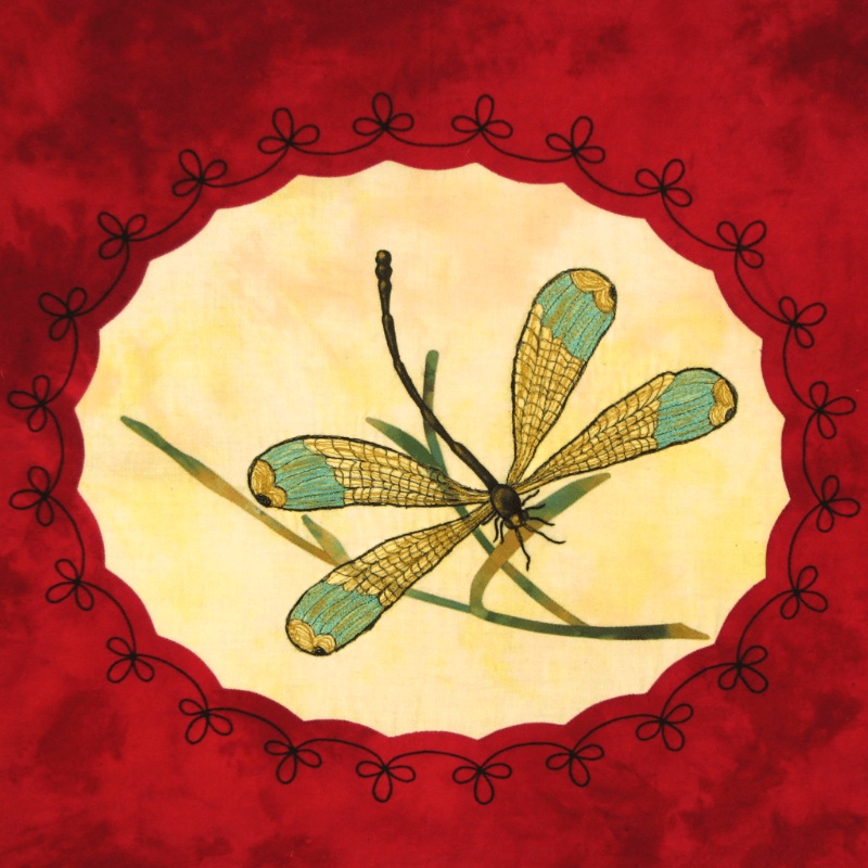 Victorian Dragonfly by Sharon Schamber - Quilting Fabrics, Sewing Tools ...