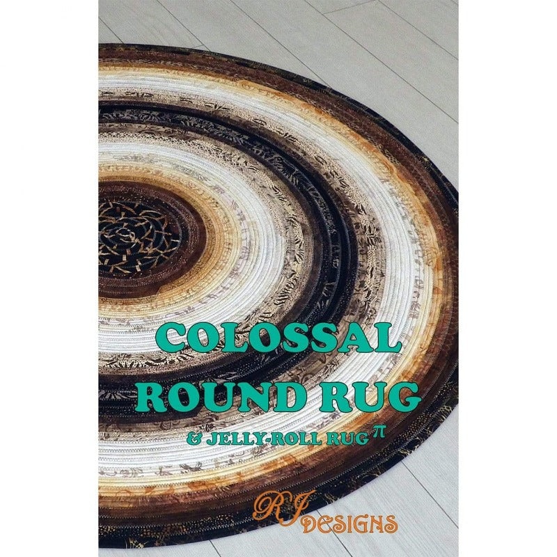 Colossal Jelly Roll Rug by RJ Designs Pattern Only - Quilting Fabrics ...