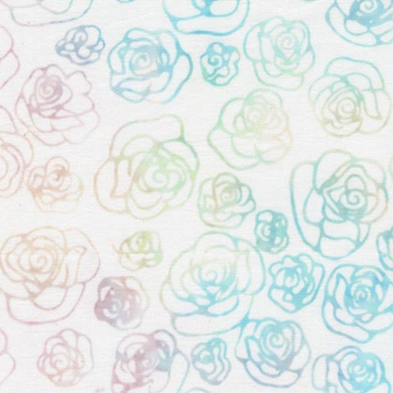 Taffy / Mini Roses in Tart - Quilting Fabrics, Sewing Tools, Embroidery ...