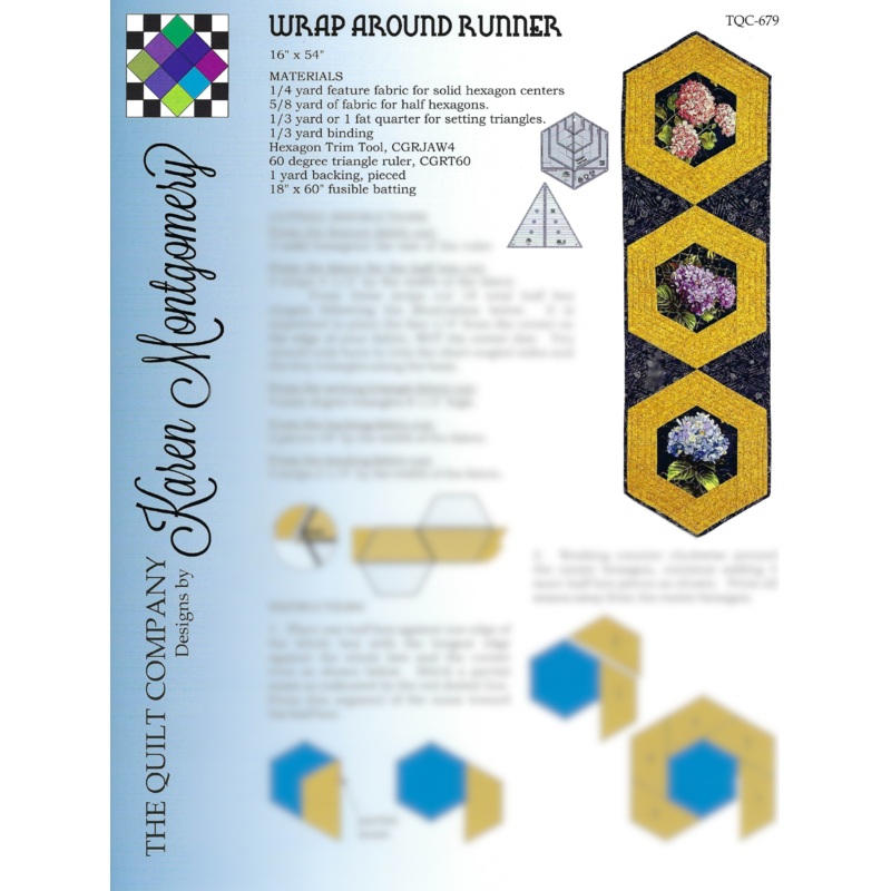 Wrap Around Runner - Quilting Fabrics, Sewing Tools, Embroidery ...