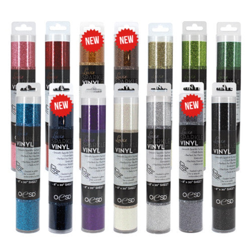 Luxe Sparkle Vinyl Bundle - Quilting Fabrics, Sewing Tools, Embroidery ...