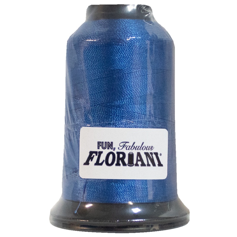 Floriani Embroidery Thread / Rocket Blue - Quilting Fabrics, Sewing ...