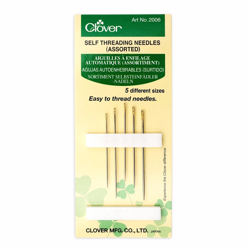 Self Threading Needles - Quilting Fabrics, Sewing Tools, Embroidery ...