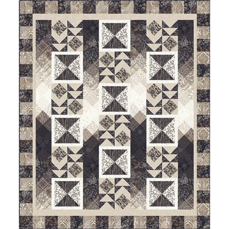 Seams Natural Quilt Kit - Quilting Fabrics, Sewing Tools, Embroidery ...
