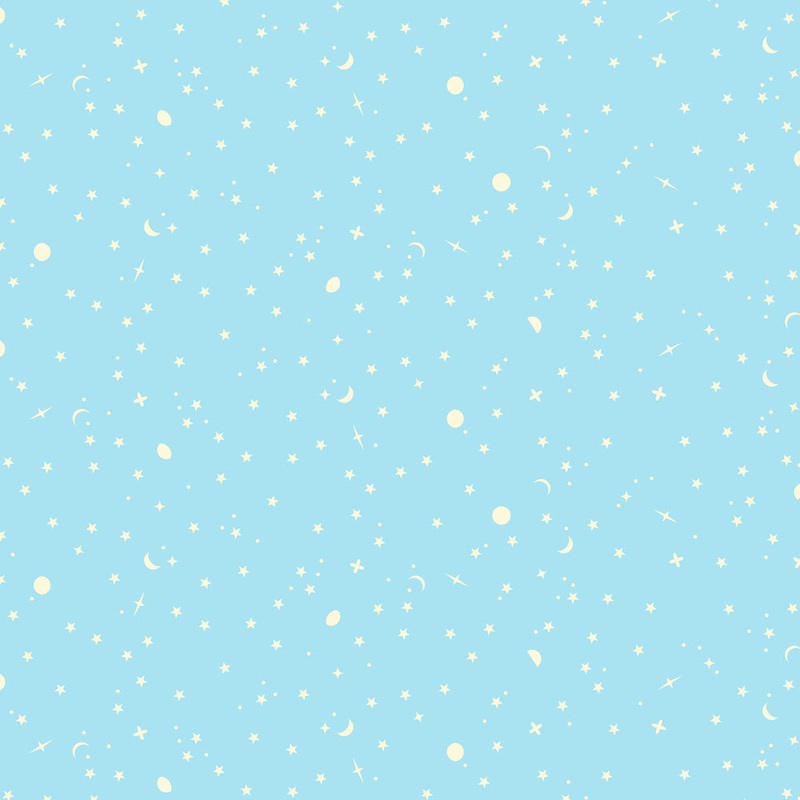2025 True Colors / Space Sprinkles in Waterfall - Quilting Fabrics ...