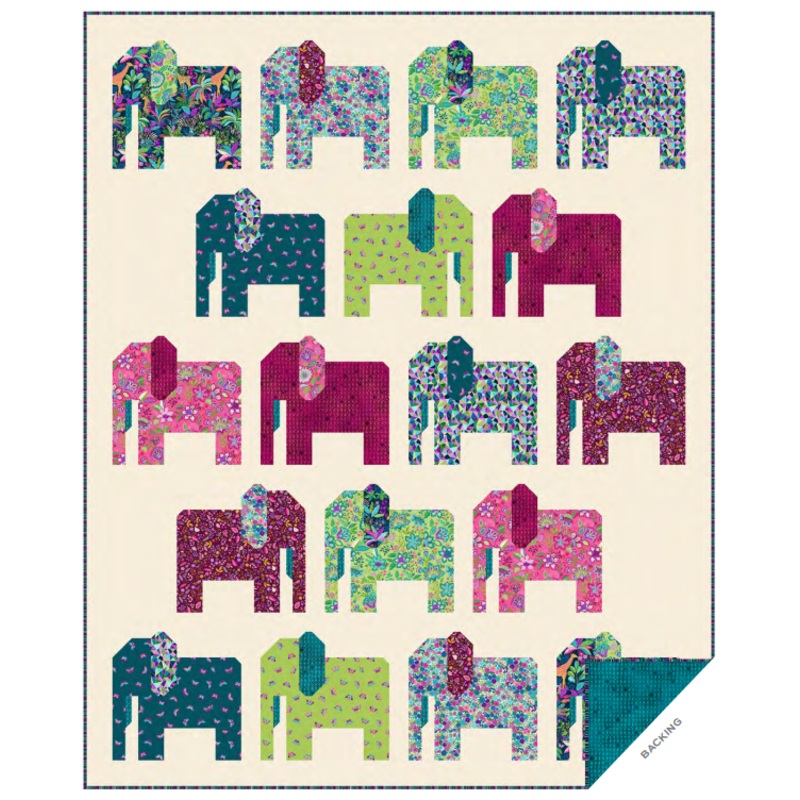 Stomping Ground Quilt Kit - Quilting Fabrics, Sewing Tools, Embroidery ...