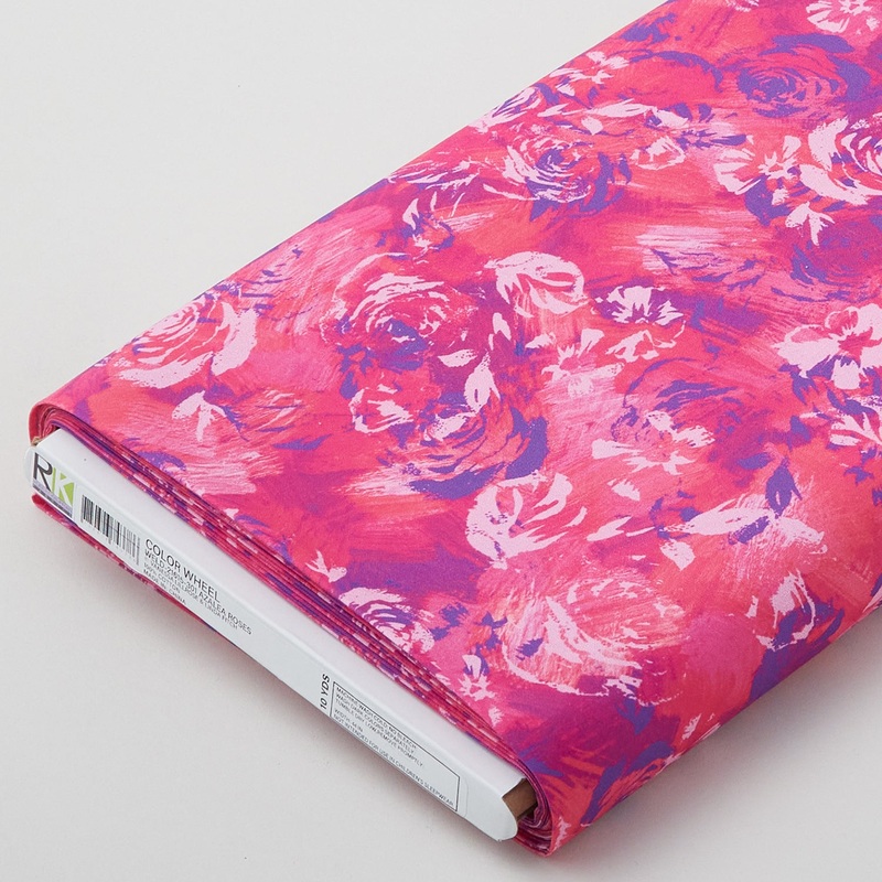 Color Wheel - Azalea Roses 10 Yard Bolt - Quilting Fabrics, Sewing ...