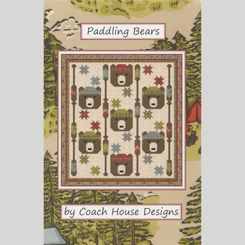 Paddling Bears Quilt Pattern - Quilting Fabrics, Sewing Tools ...
