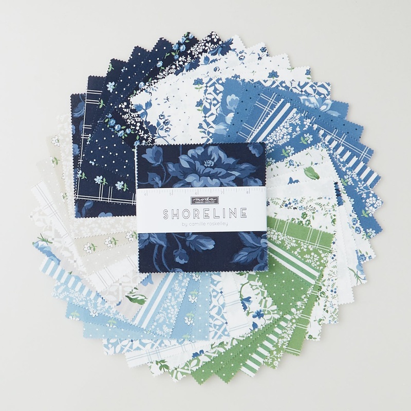 Shoreline Charm Pack - Quilting Fabrics, Sewing Tools, Embroidery ...