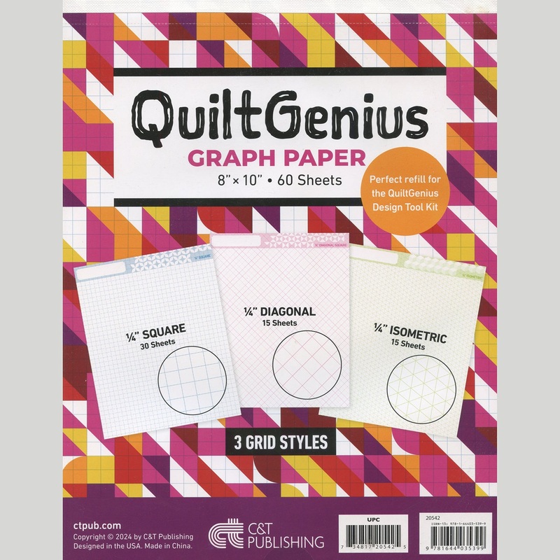 QuiltGenius Graph Paper - Quilting Fabrics, Sewing Tools, Embroidery ...