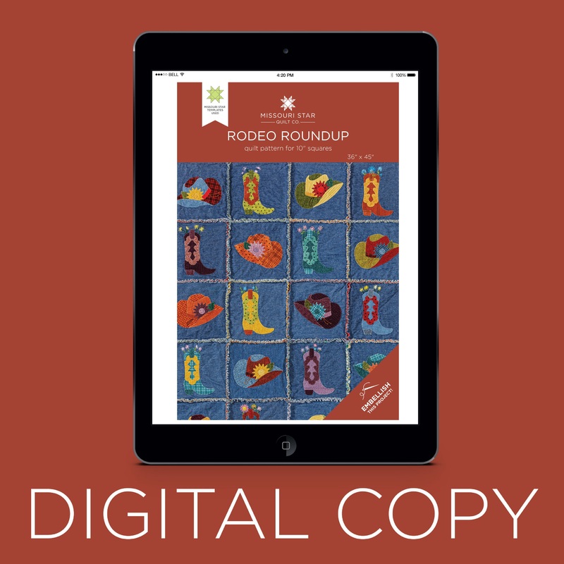 Digital Download - Rodeo Roundup Quilt Pattern by Missouri Star ...