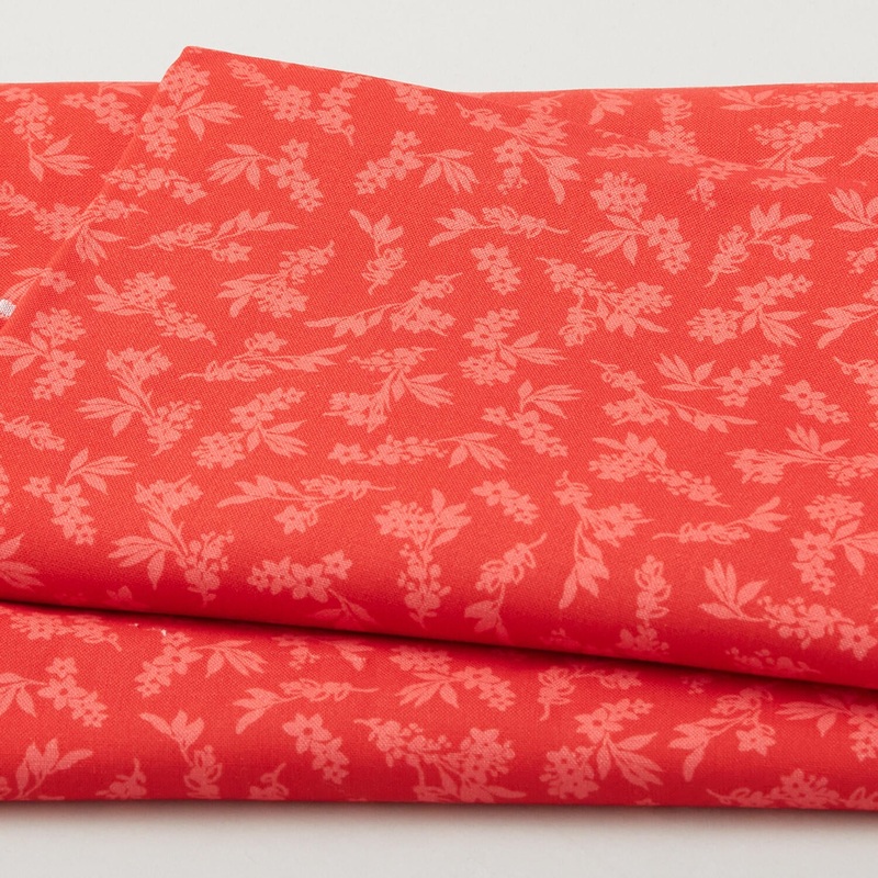 Ruby Fern Favorites - Strawberry Branches 2 Yard Cut - Quilting Fabrics ...