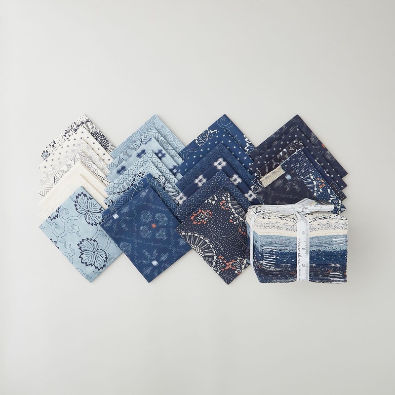Indigo Blooming Fat Quarter Bundle - Quilting Fabrics, Sewing Tools ...