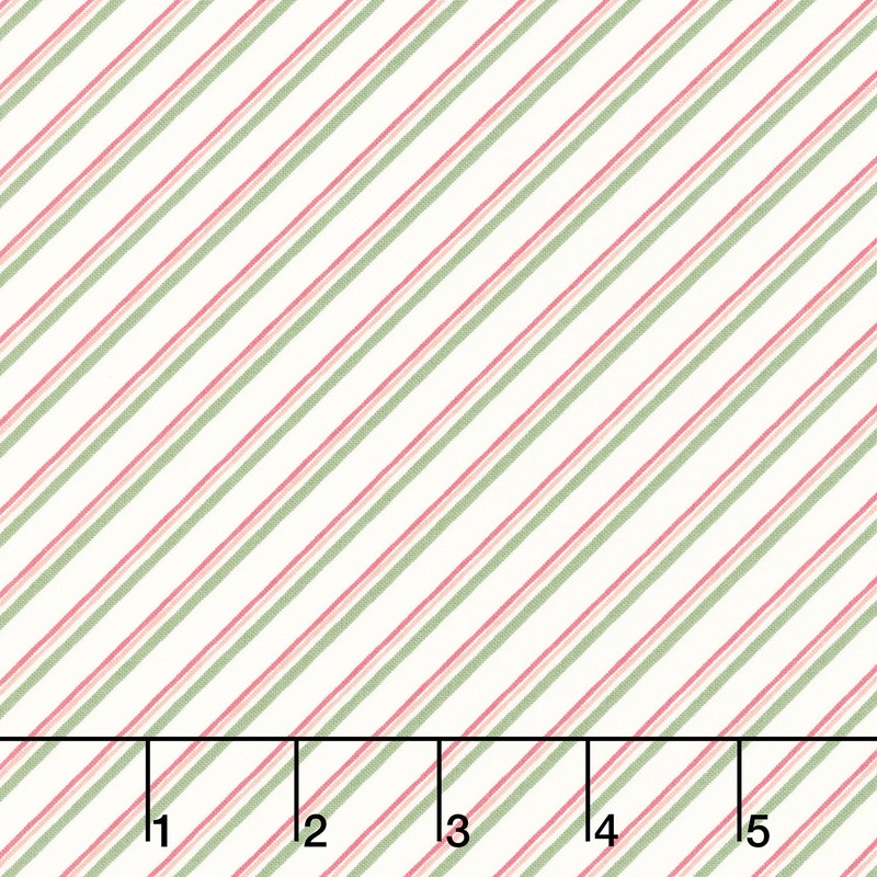 Joy - Candy Cane Snow Yardage - Quilting Fabrics, Sewing Tools ...