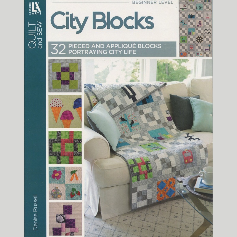 Quilt & Sew City Blocks Book - Quilting Fabrics, Sewing Tools ...