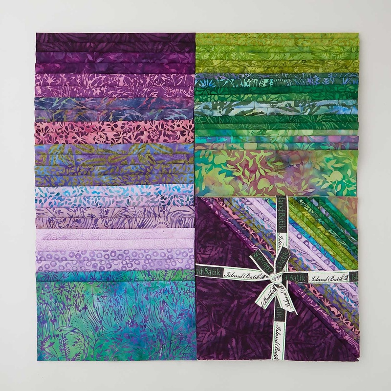 Enchanted Forest Batiks Favorites Stacks - Quilting Fabrics, Sewing ...