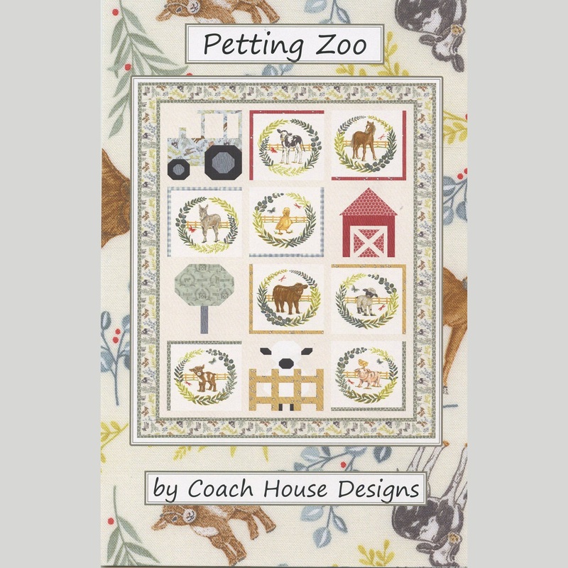 Petting Zoo Quilt Pattern - Quilting Fabrics, Sewing Tools, Embroidery ...