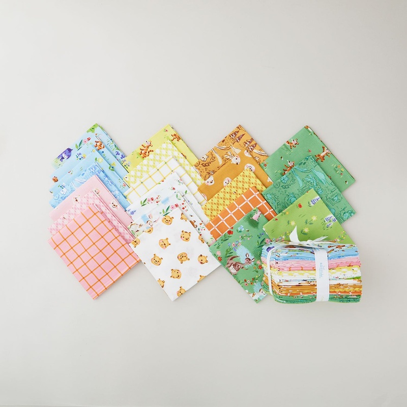 100 Aker Woods Fat Quarter Bundle - Quilting Fabrics, Sewing Tools ...