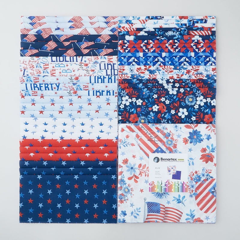 Faith, Family, Freedom 10" Squares - Quilting Fabrics, Sewing Tools ...