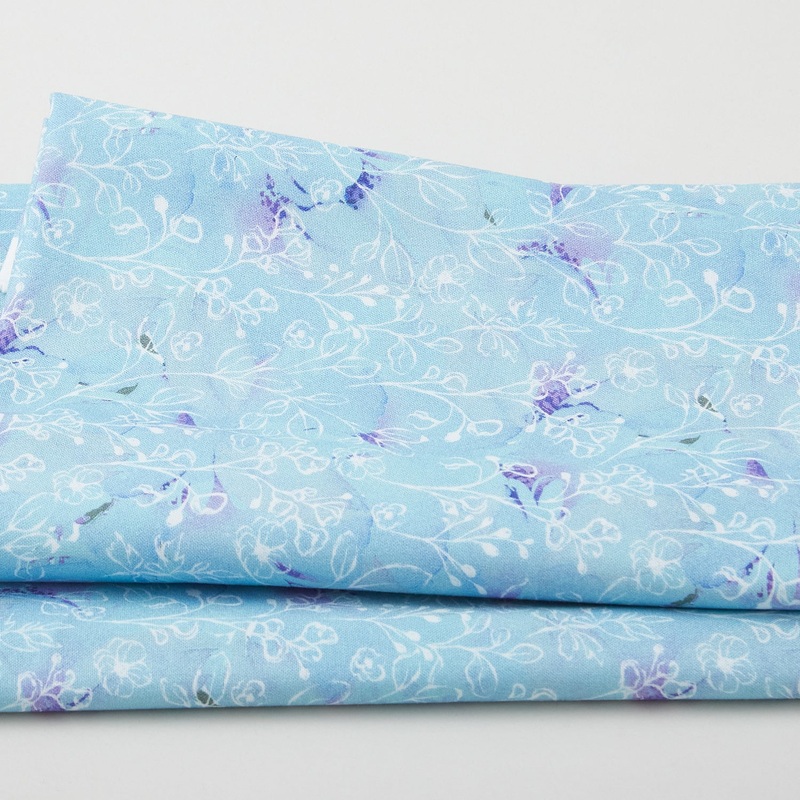 Beatrice Favorites - Outline Floral 2 Yard Cut - Quilting Fabrics ...