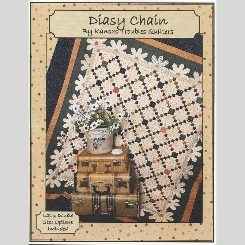 Daisy Chain Quilt Pattern - Quilting Fabrics, Sewing Tools, Embroidery ...