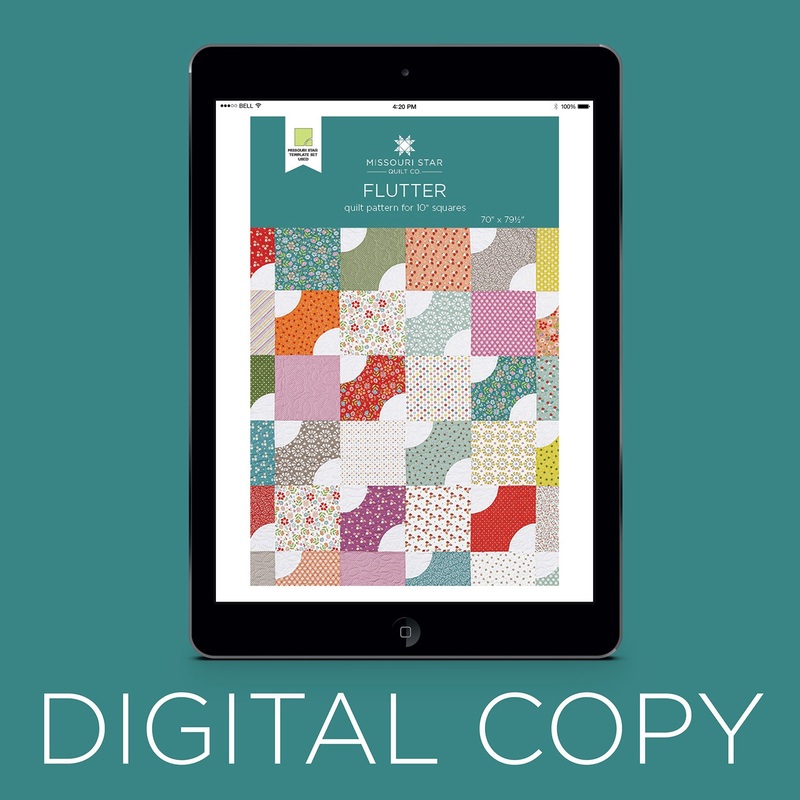 Digital Download - Flutter Quilt Pattern by Missouri Star - Quilting ...