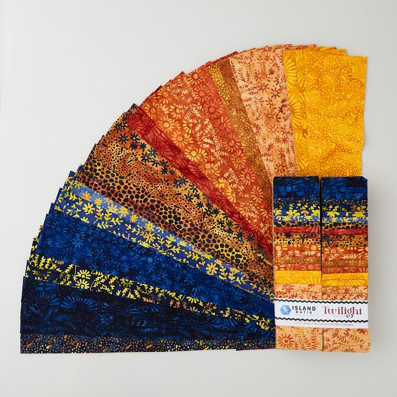 Twilight Batiks Strips - Quilting Fabrics, Sewing Tools, Embroidery ...