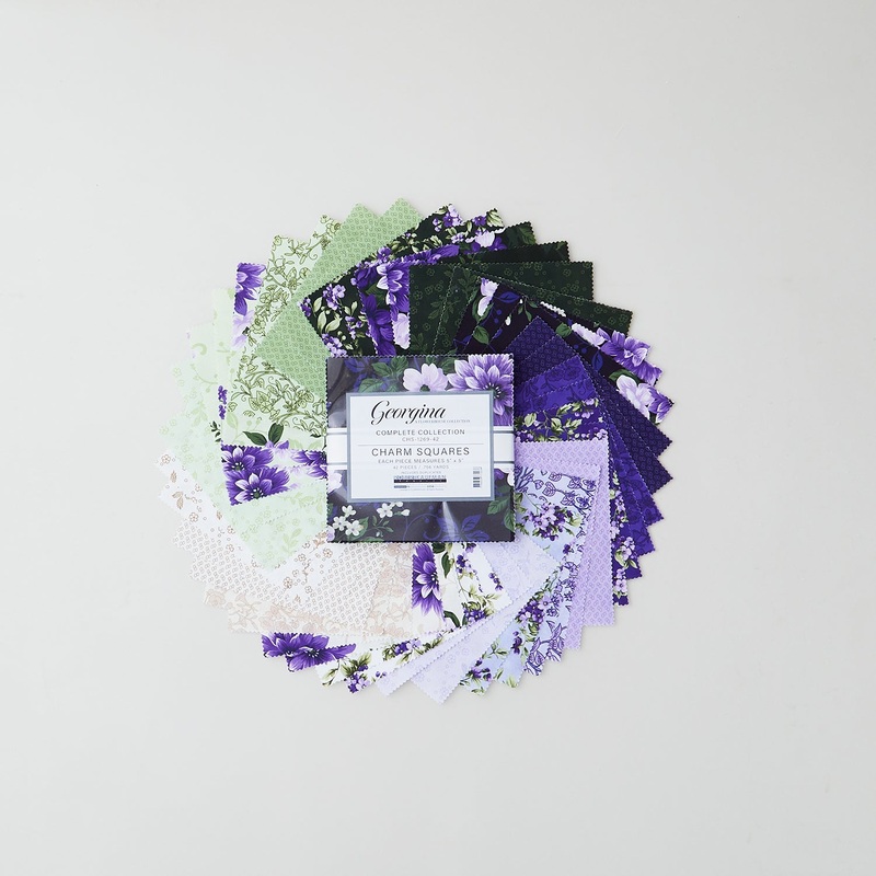 Georgina Charm Pack - Quilting Fabrics, Sewing Tools, Embroidery ...