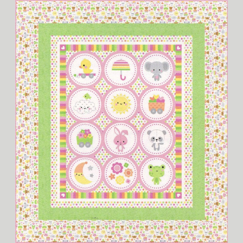 Bundle of Joy Quilt Kit - Quilting Fabrics, Sewing Tools, Embroidery ...