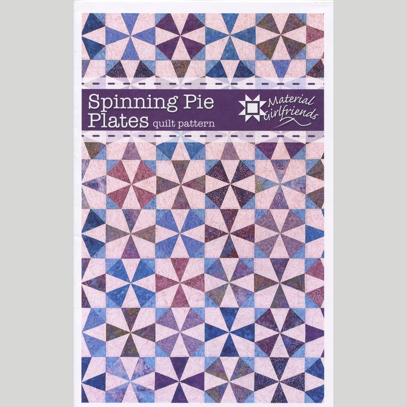 Spinning Pie Plates Quilt Pattern - Quilting Fabrics, Sewing Tools ...