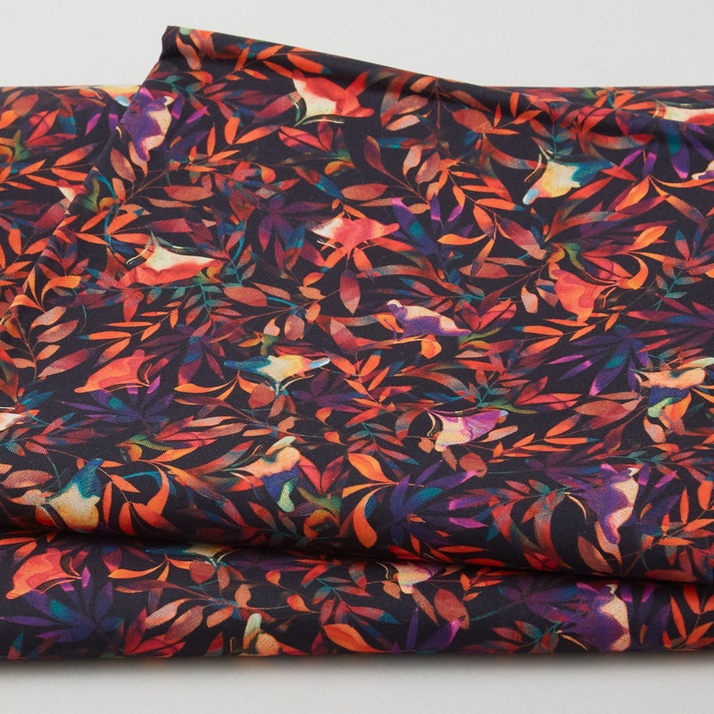 Florence - Leaves Multi 2 Yard Cut - Quilting Fabrics, Sewing Tools ...
