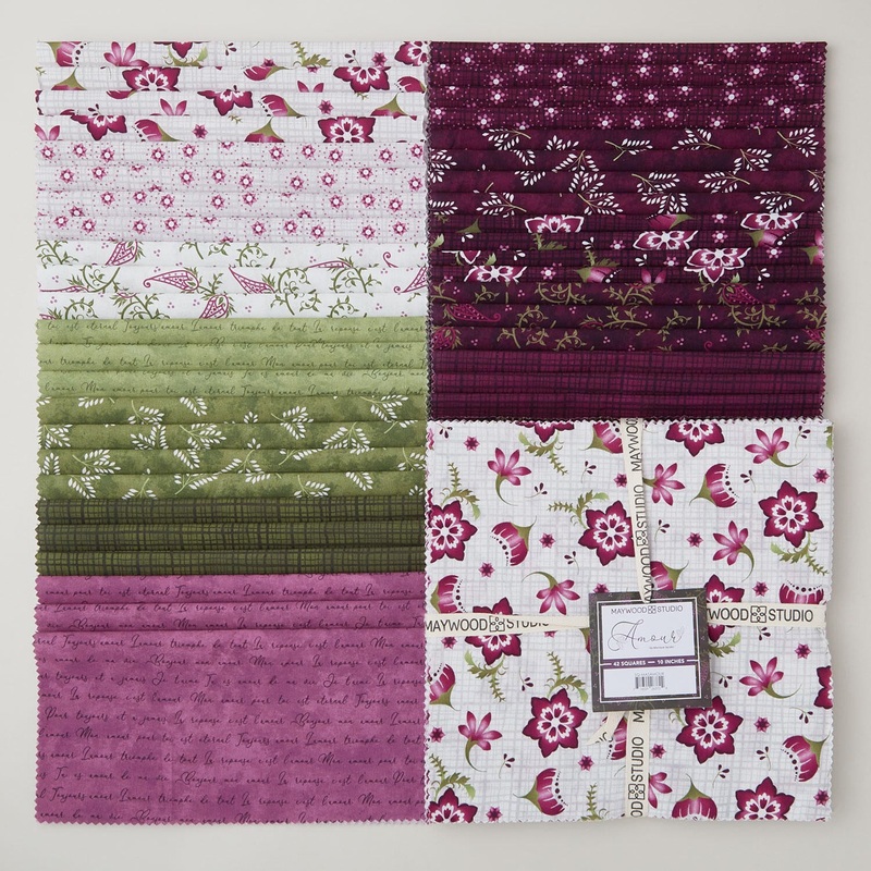Amour Favorites 10" Squares - Quilting Fabrics, Sewing Tools ...