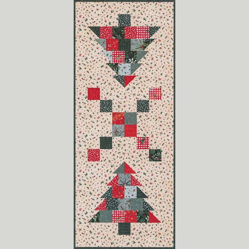 Tis the Season Table Runner Kit - Quilting Fabrics, Sewing Tools ...