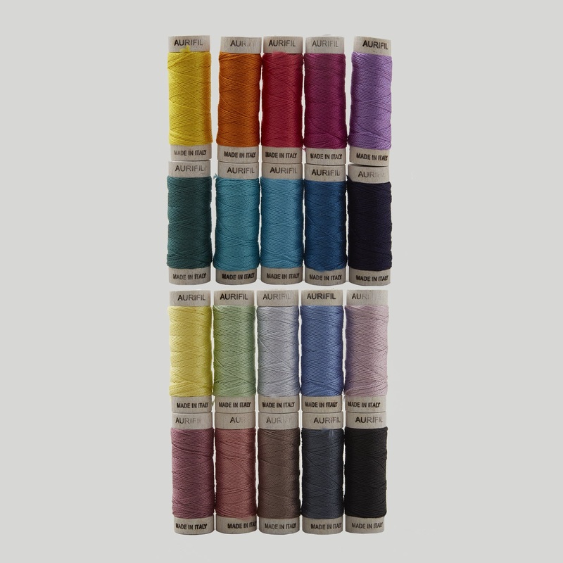 AURIfil Anna Maria Textiles Indelible Thread Collection - 8 WT ...
