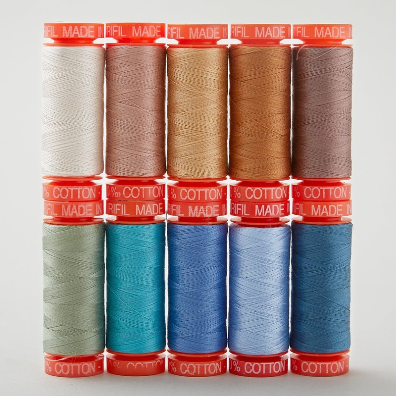 AURIfil Karen Nyberg Earth Views Thread Collection - 50 WT - Quilting ...