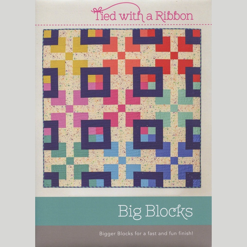 Big Blocks Quilt Pattern - Quilting Fabrics, Sewing Tools, Embroidery ...