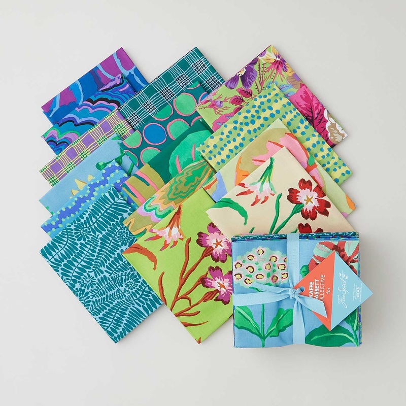 Kaffe Fassett Collective - February 2025 Cool Colorway Fat Quarter ...