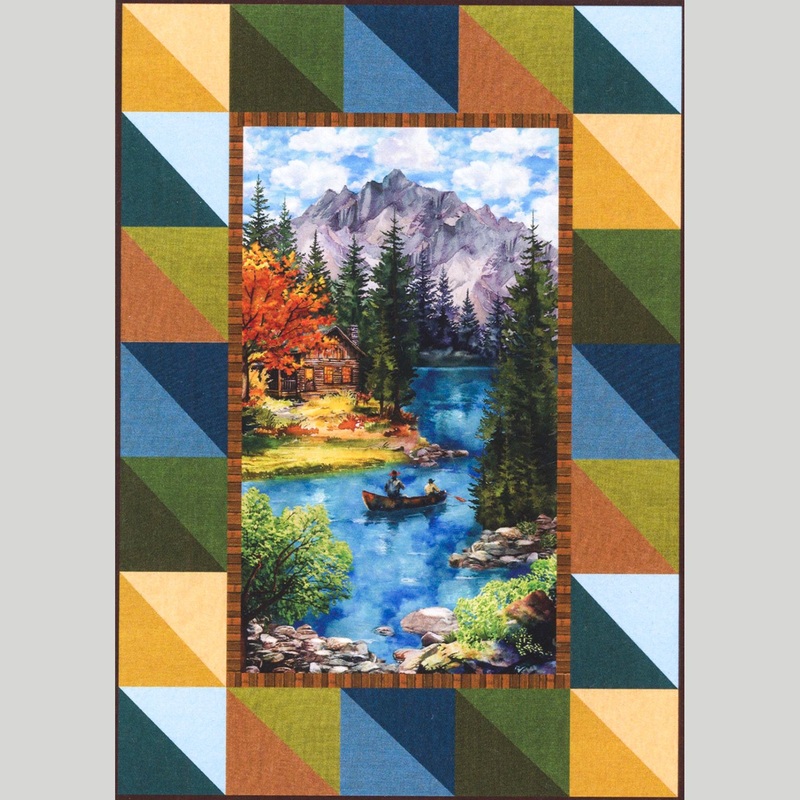 Outdoor Adventure Fable Quilt Kit - Quilting Fabrics, Sewing Tools ...