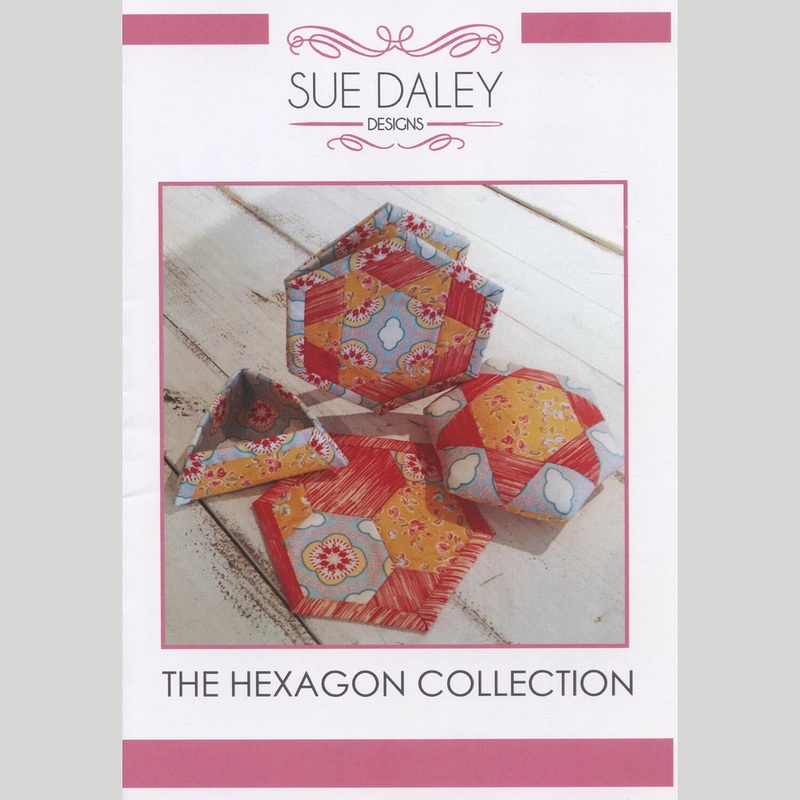 Sue Daley The Hexagon Collection Pattern - Quilting Fabrics, Sewing ...