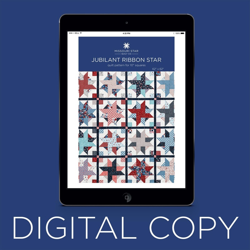 Digital Download - Jubilant Ribbon Star Quilt Pattern by Missouri Star ...