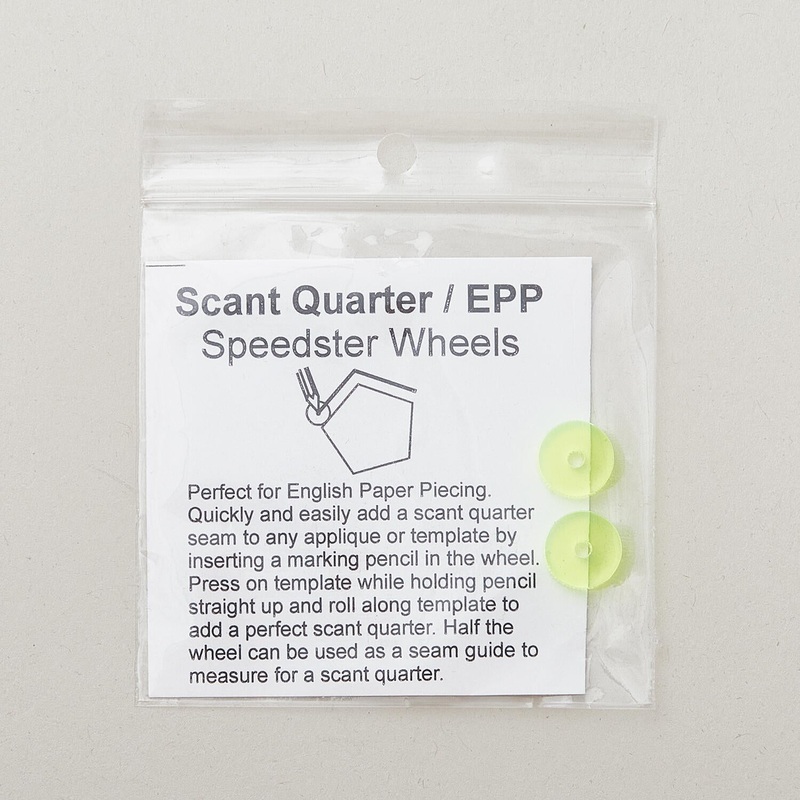 Scant Quarter EPP Speedster Wheels - Quilting Fabrics, Sewing Tools ...