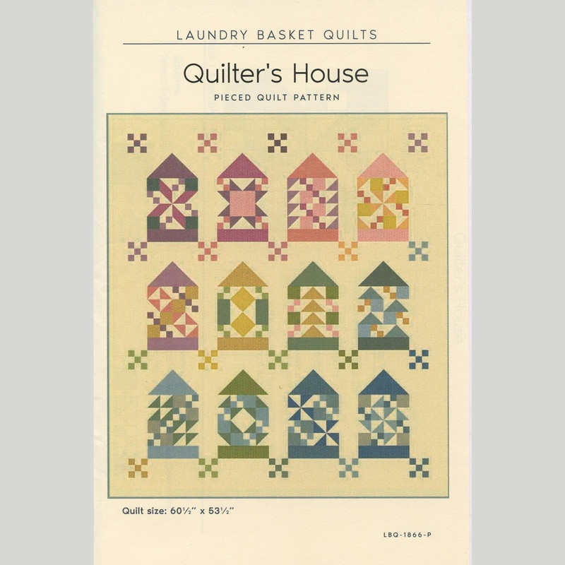 Quilter's House Quilt Pattern - Quilting Fabrics, Sewing Tools ...
