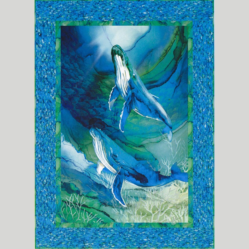 Deep Blue Quilt Kit - Quilting Fabrics, Sewing Tools, Embroidery ...