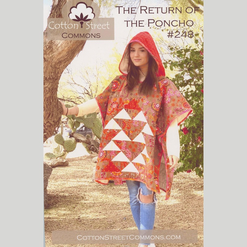 The Return of the Poncho Pattern - Quilting Fabrics, Sewing Tools ...