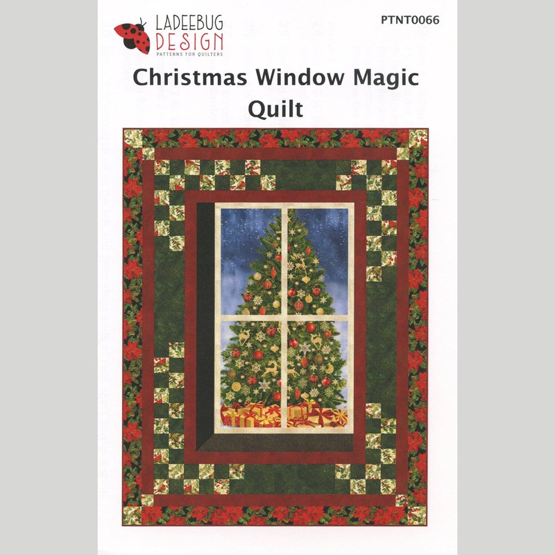 Christmas Window Magic Quilt Pattern - Quilting Fabrics, Sewing Tools ...