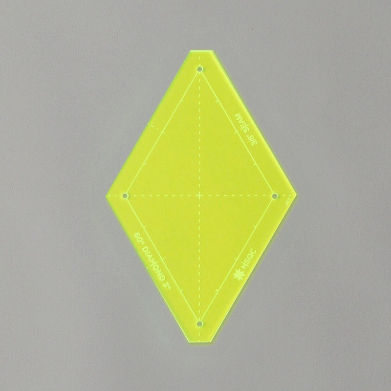 Missouri Star EPP Template 3" (60) Diamond - Quilting Fabrics, Sewing ...